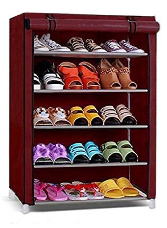 The Premium Hub Shoe Rack For Home 5 Layer Shoe Rack DIY Portable Shoe ...