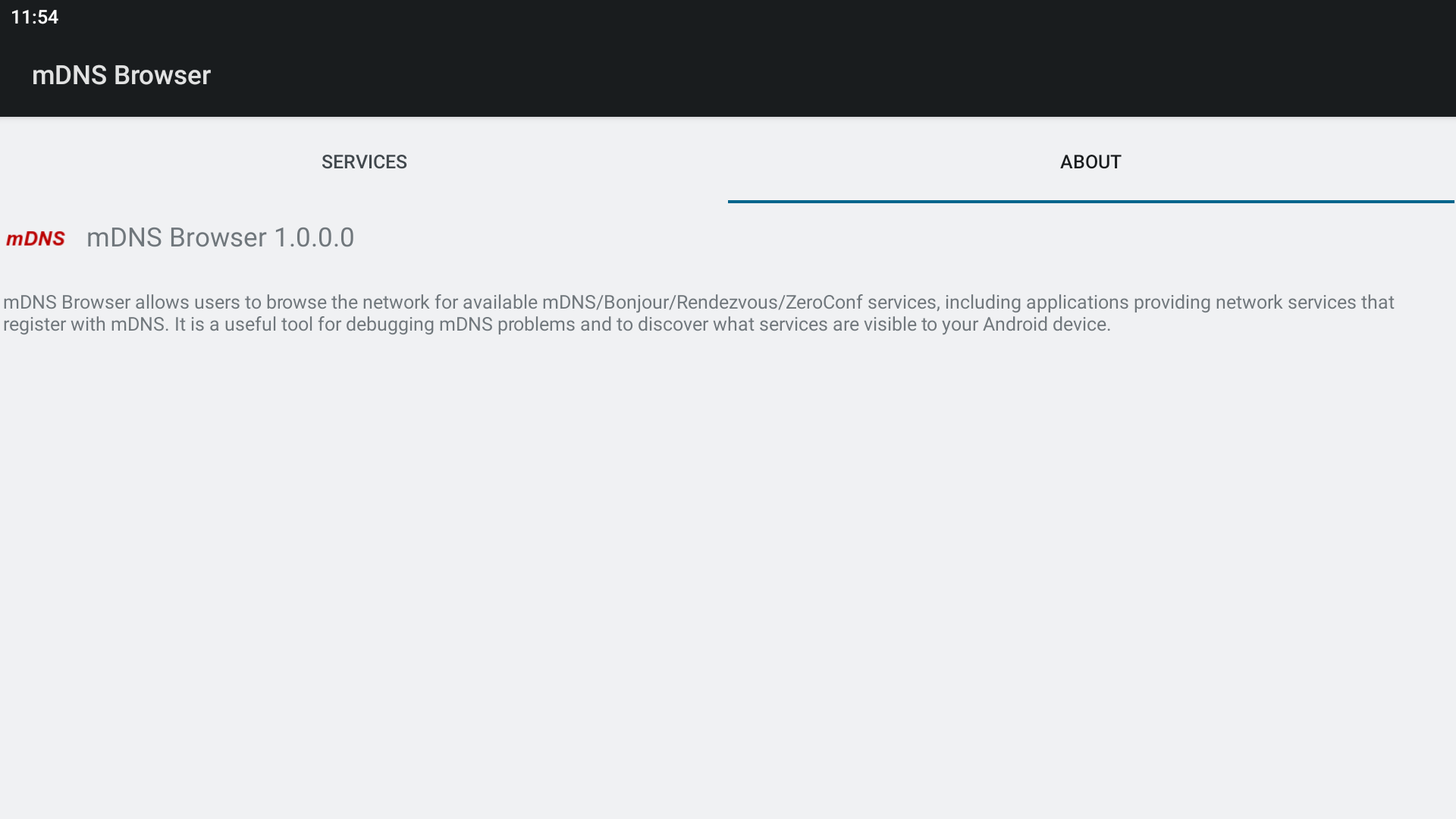 mDNS Browser - Explore mDNS Services - App on Amazon Appstore