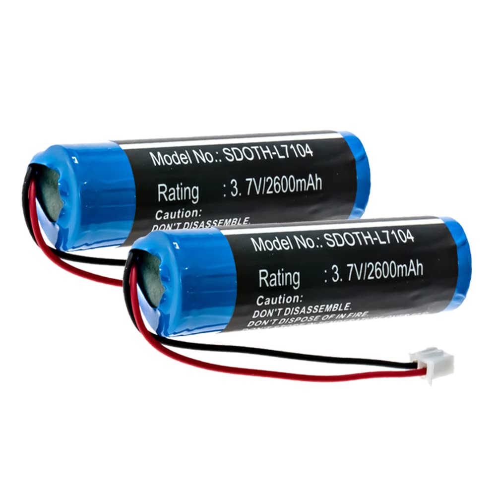 Amazon.com: Synergy Digital Amplifier Batteries, Compatible with Croove ...