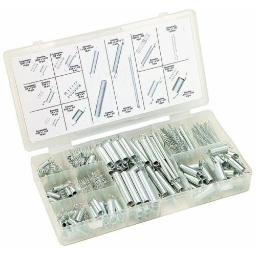 200pc Spring Assortment Set Compressed & Extended Carburetor Flat Hoop ...