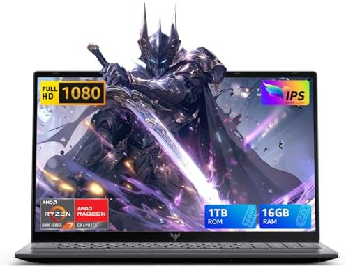 Amazon.com: MALLRACE Light Gaming Laptop, AMD Ryzen 7 5825U (Beat Intel ...