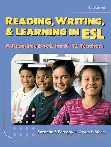 Buy Reading, Writing and Learning in ESL: A Resource Book for K-12 ...