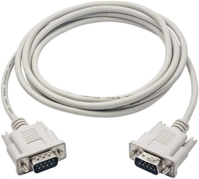 StarTech.com Câble Série Noir Droit à Travers DB9 RS232 de 3m - Câble d ...