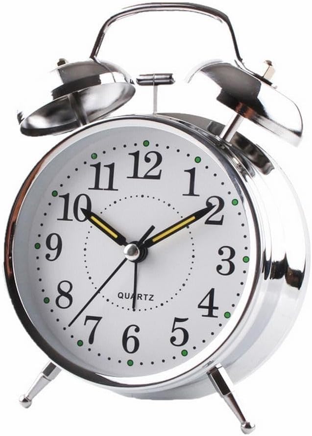 Amazon.com: Bulova B8124 Bellman Alarm Clock, Gold : Home & Kitchen