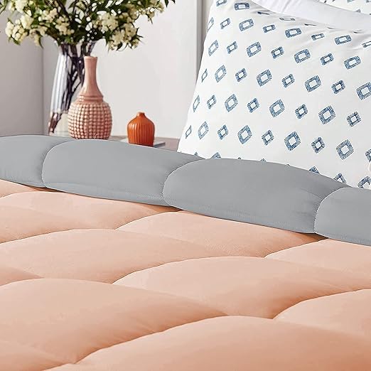Soft Ease Reversible Rajai Comforter 1 Piece Microfiber200GSM Winter ...