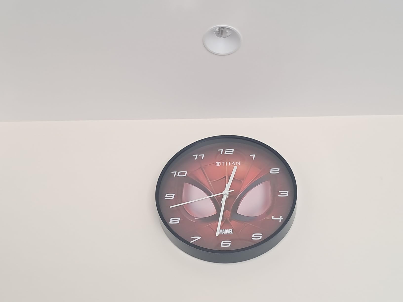 Buy Titan Avengers Wall Clock – 12 Inch Spider-Man Design – Silent Non ...