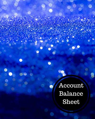 Account Balance Sheet: Balance Sheet Book | Amazon.com.br