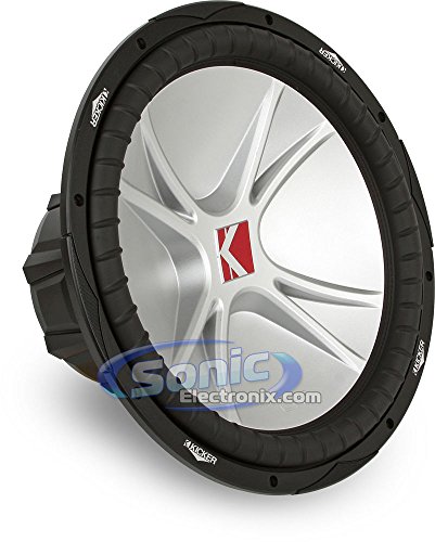 Kicker CompVR 07CVR154 15-Inch 4-Ohm DVC Subwoofer | Amazon price ...