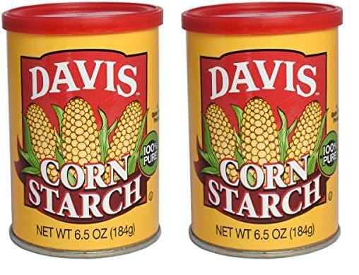 Amazon.com : Davis Corn Starch, 6.5 Ounce Can (Pack of 2) : Everything Else