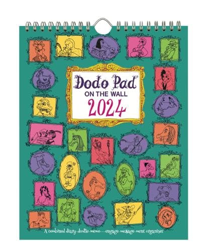 The Dodo Pad On The Wall 2024 - Calendar Year Wall Hanging Week to View ...