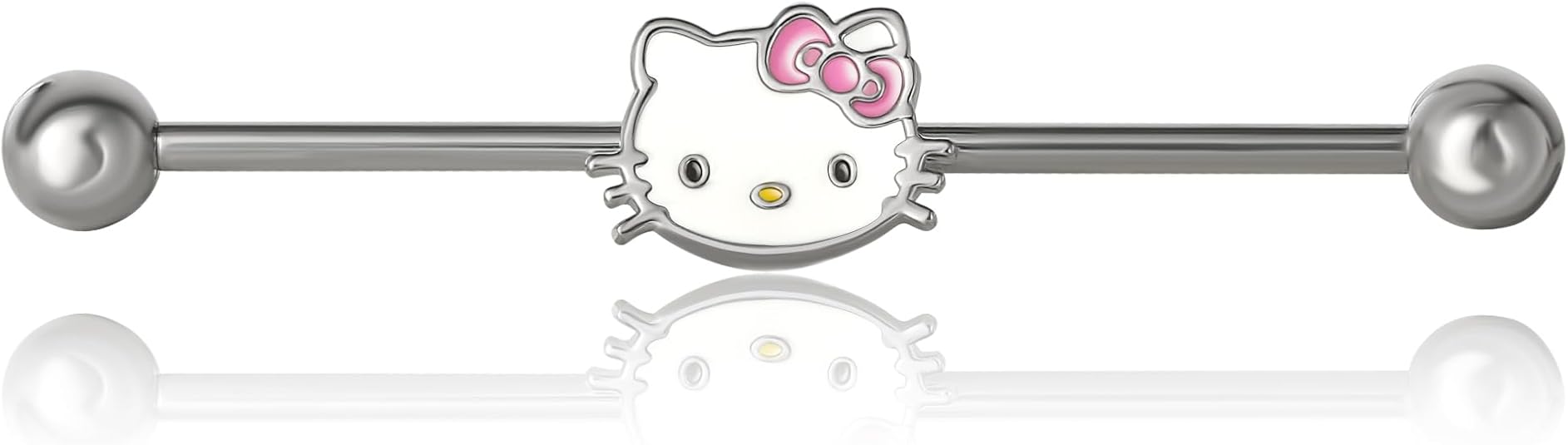 Amazon.com: Hello Kitty Sanrio Industrial Piercing Jewelry 14g ...
