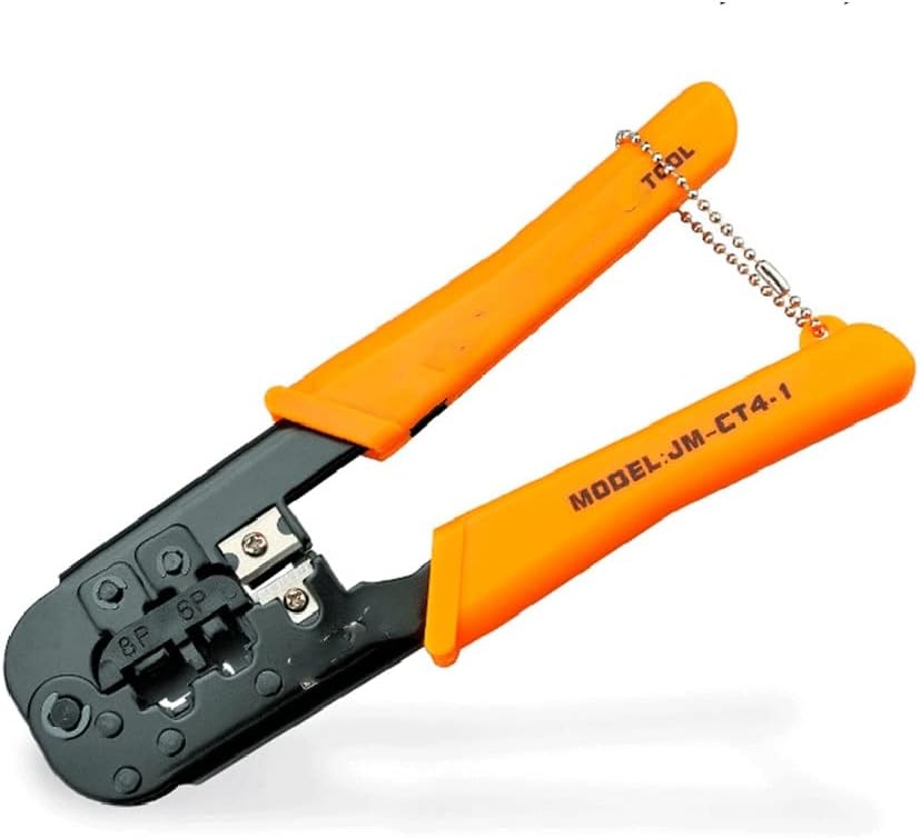 ygqzm Crimping Stripper Portable Ethernet Network Cable Crimper Cutting ...