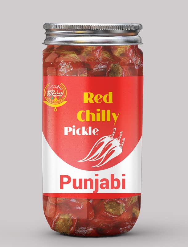 Punjabi Red Chilli Pickle Homemade Fresh Red Chilli/Laalmirch Ka Aachar ...