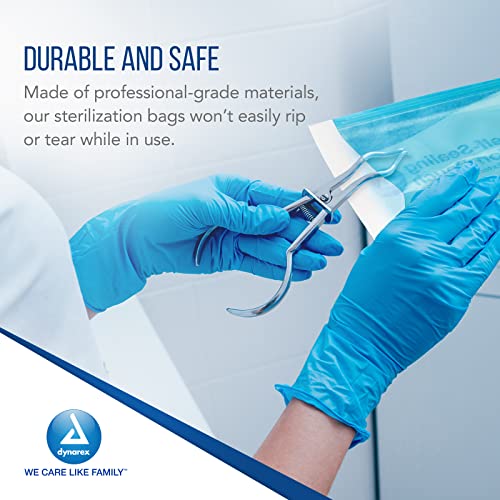 Snapklik.com : Dynarex Sterilization Pouches - Self-Sealing Autoclave ...