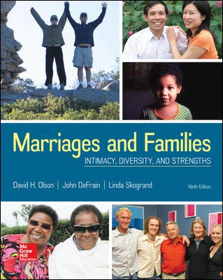 ISE Marriages and Families: Intimacy, Diversity, and Strengths : Olson ...