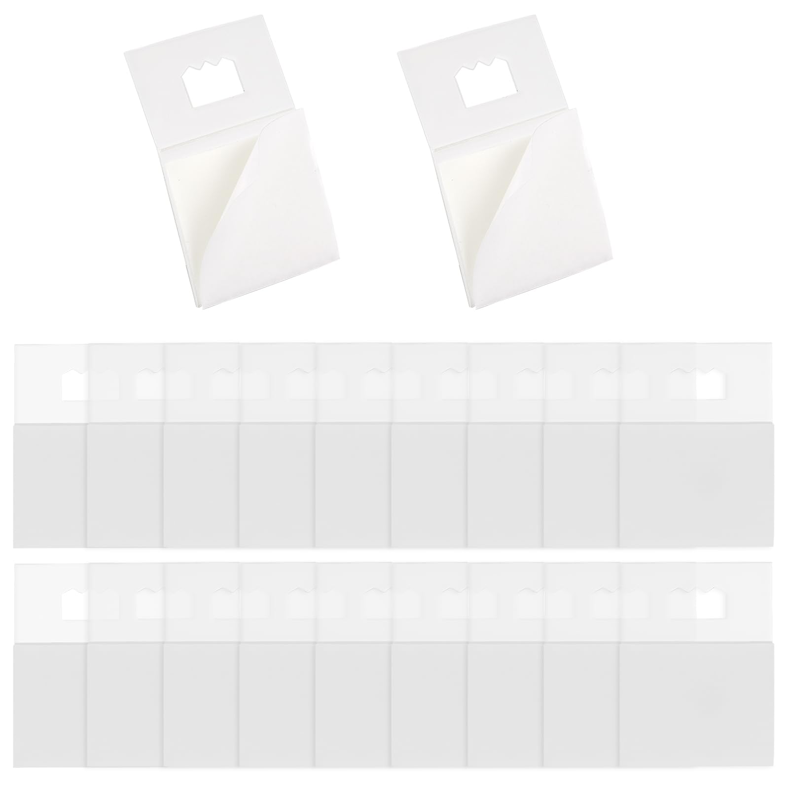 20 Pack Picture Hangers Adhesive Plastic Sawtooth Adhesive Picture ...
