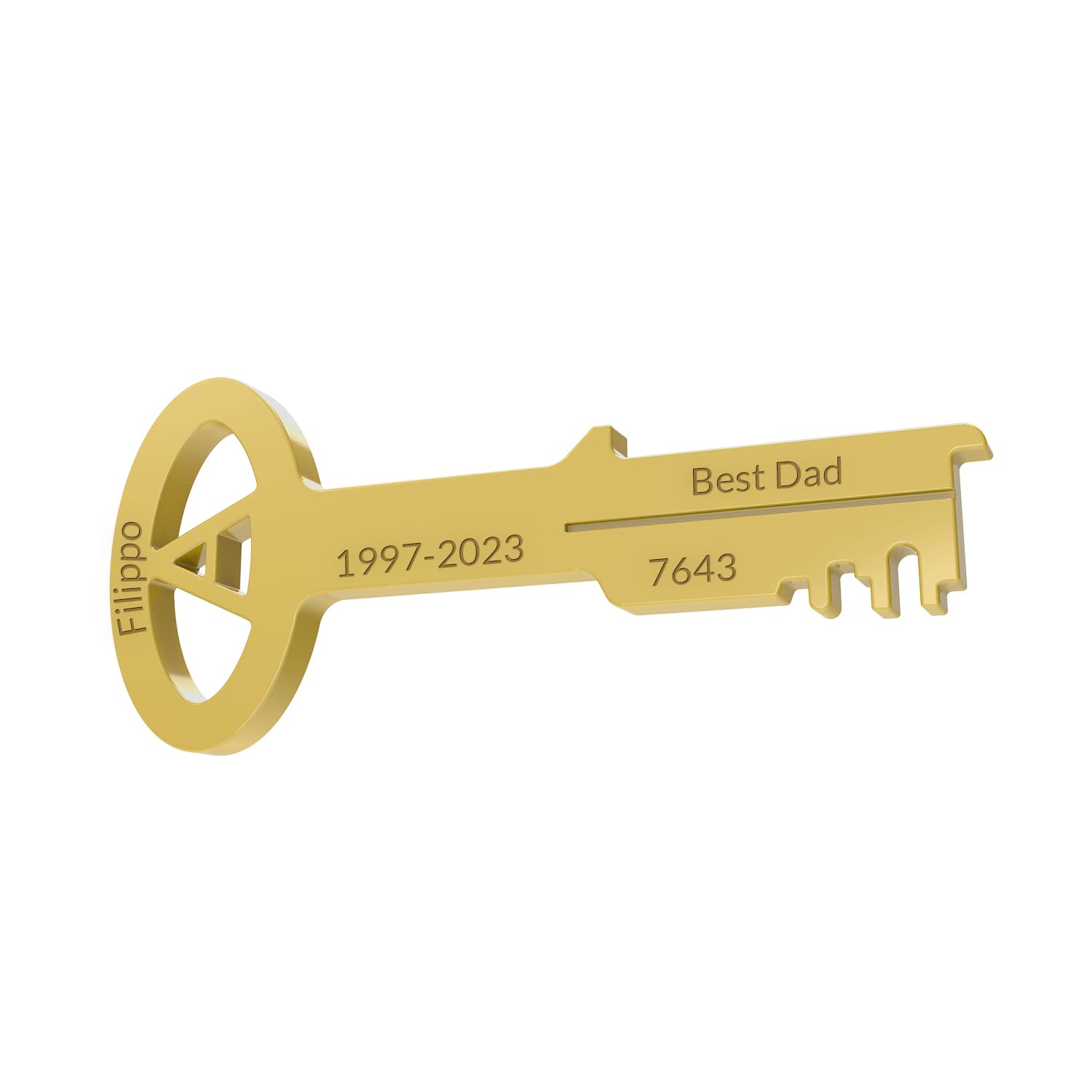 Zakally Personalized Custom Engraved Name Simulation Prison Key Jail ...