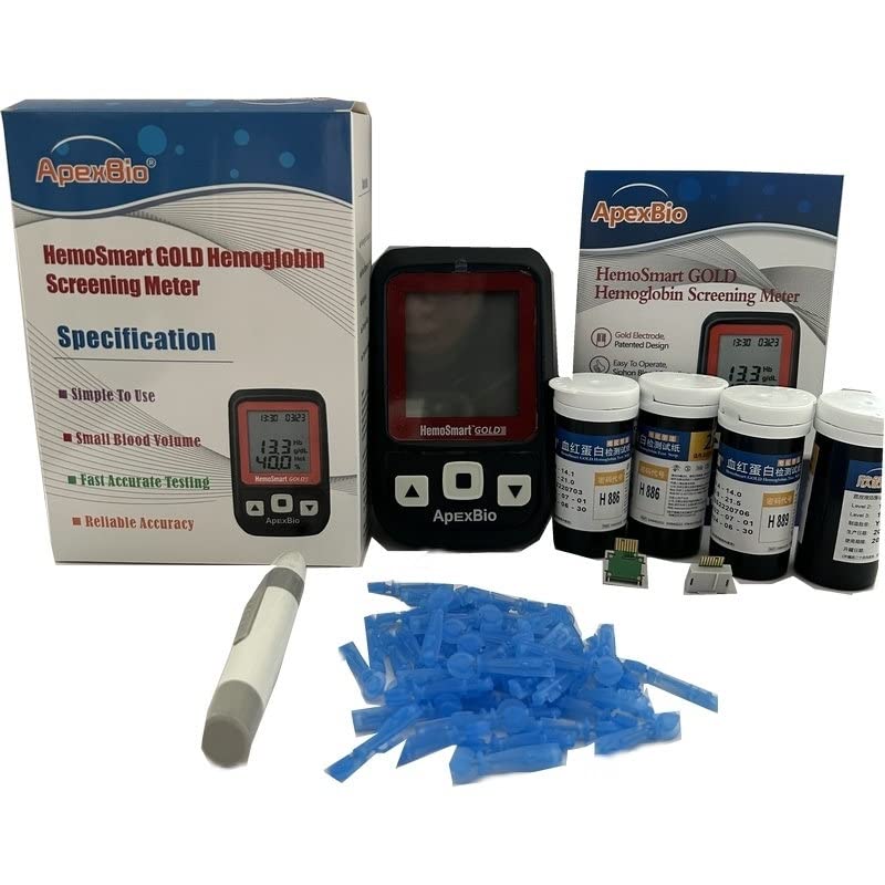 Hemoglobin Meter Hemoglobin Analyzer Anemia Monitor Hemoglobin Test Kit ...