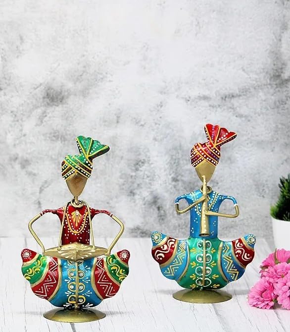 Rustic Metal Showpiece for Gift & Cozy Home Decor : Amazon.in: Home ...