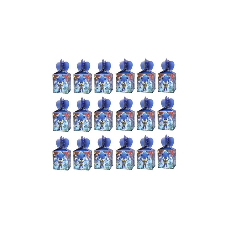 Sonic Candy Boxes Hedgehog Decorations And Treat Boxes For Kids ...