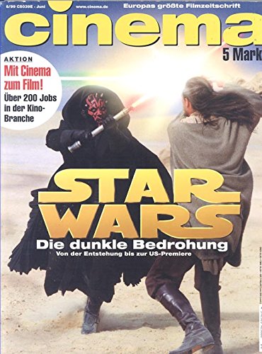 Cinema Magazine June 1999 (Star Wars Cover - Geermany): Various, Helmut ...
