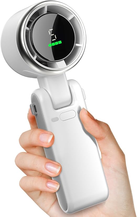 Amazon.com: EpicSeren Mini Handheld Fan Hand Fan Super Strong wind ...