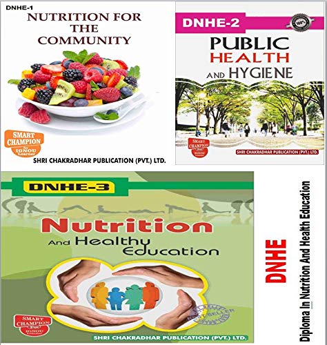 Buy COMBO OF DNHE 1, DNHE 2 AND DNHE 3 (IGNOU) Diploma In Nutrition And ...