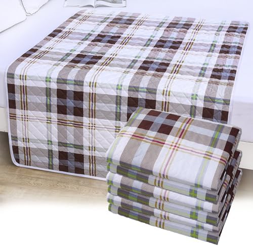 AOMDEXS Almohadillas de Cama absorbentes, 3pcs Protectores de Colchón ...