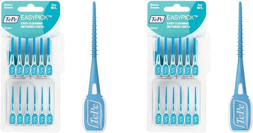 TEPE EasyPick Dental Picks for Daily Oral Hygiene and Healthy Teeth and ...