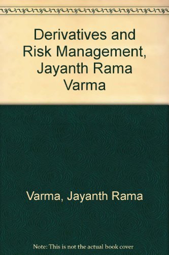 Amazon.in: Buy Derivatives and Risk Management, Jayanth Rama Varma Book ...