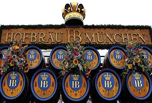 Bidesign Hofbräu München Bier Marquesina Metal Custom Metal Sign 8X12in ...