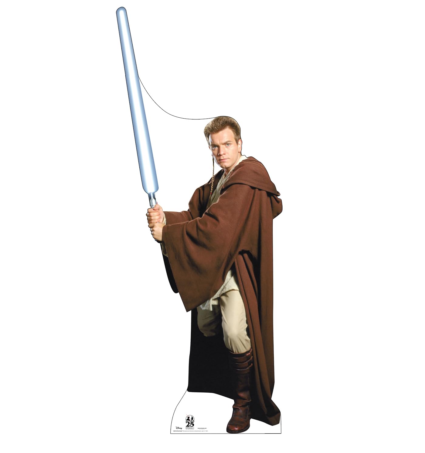 Amazon.com: Cardboard People OBI-Wan Kenobi Life Size Cardboard Cutout ...