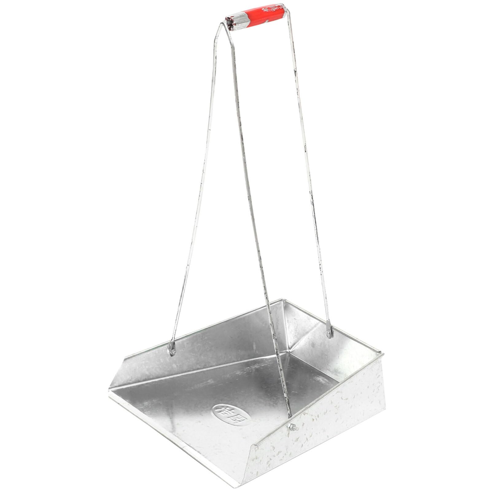 Metal Dustpan with Handle Stainless Steel Dust Pan Upright Standing ...