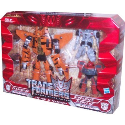 Transformers Movie 2 Deluxe: Fearswoop, Sideswipe, Mudflap: Amazon.in ...