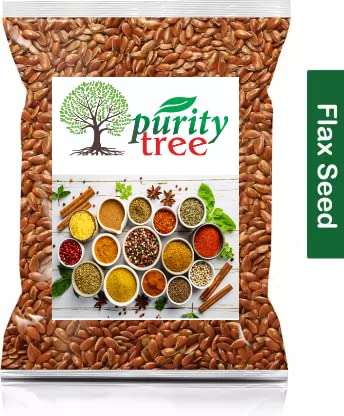 PurityTree Premium Roasted Flex Seed, 200gm : Amazon.in: Grocery ...