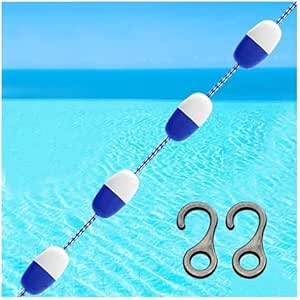 Swimming Pool Lane Rope, Swimming Pool Safety Rope Float Kit – 16 to ...