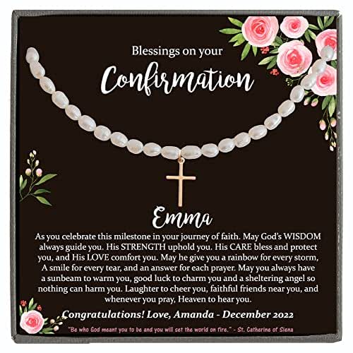 Amazon.com: Personalized Confirmation Gifts for Girls Personalized ...