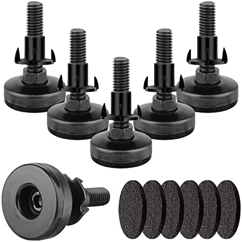 Amazon.com: Heavy Duty Leg Levelers 3/8''-16 Thread, 6 Pcs Adjustable ...