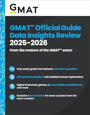 GMAT Official Guide 2025 - 2026: Book + Online Question Bank: GMAC ...