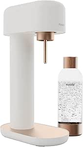 Amazon.com: Mysoda Ruby 2 Sparkling Water Maker - Silent Carbonated Water Machine Made of Robust ...
