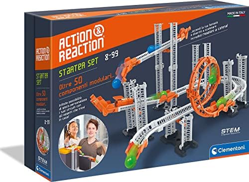 Clementoni 59302 Action & Reaction Starter Set, Multi-Piece ...