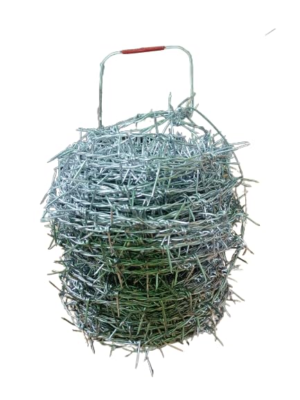Chokidaar Barbed Wire Fencing Kanta Taar, 10 KGS, 2mm Thick, 14 Gauge ...