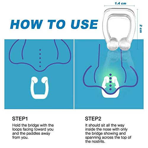 HYMANZ 2022 Upgrade Stop Snoring Nose DeviceSnore Stopper,4 Packs ...