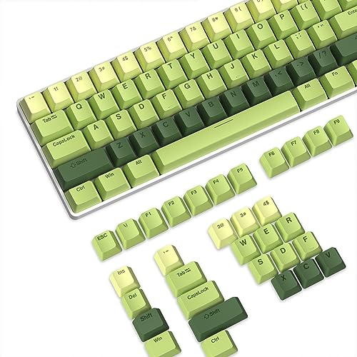 PBT Keycaps 112 Keys OEM Profile Double-Shot Full Keycap Set ANSI ISO ...