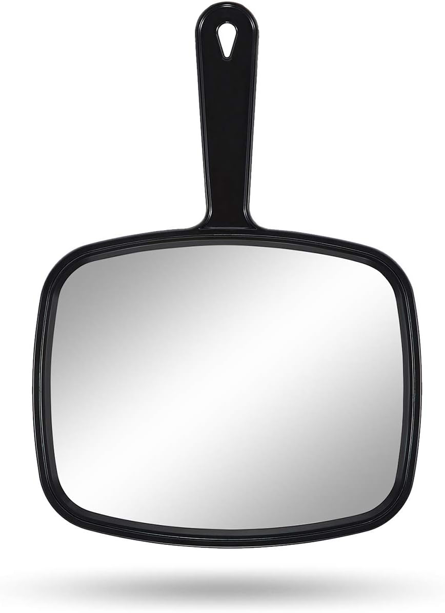 Amazon.com: MIRRORNOVA Hand Mirror, Barber Hairdressing Handheld Mirror ...