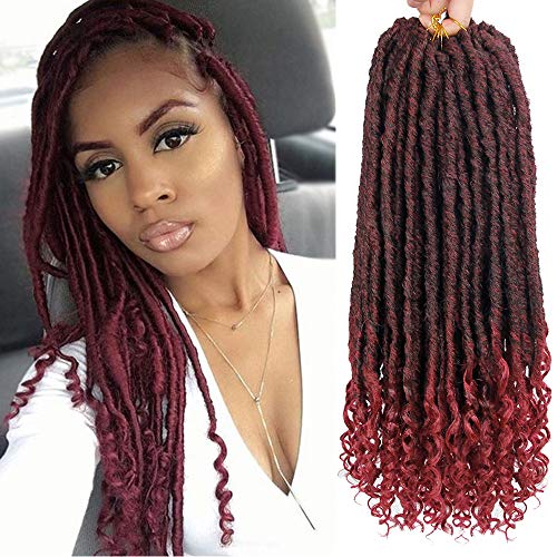 Goddess Faux Locs Crochet Dreadlocks Hair Extensions Kanekalon - Want ...