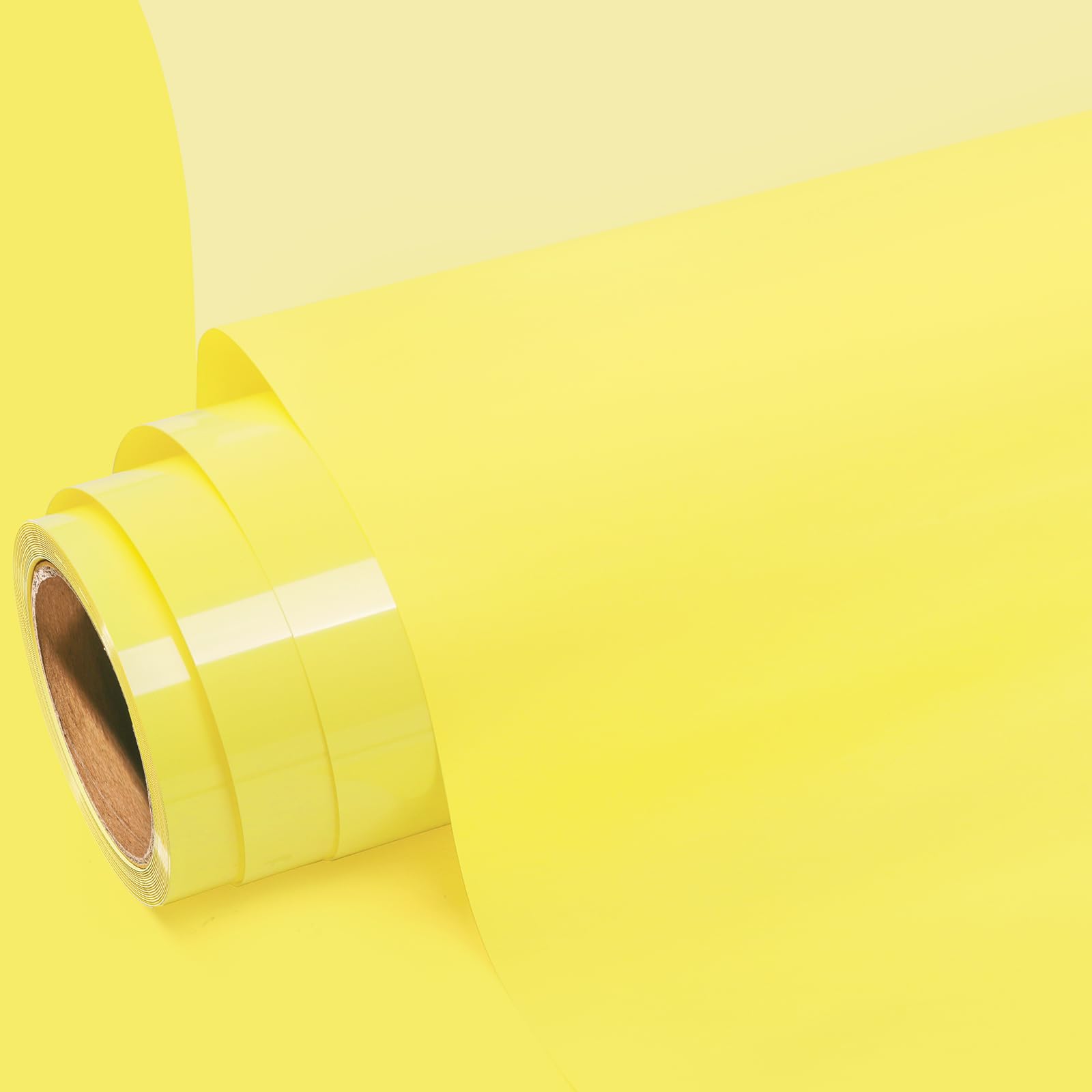 Amazon.com: GIRAFVINYL Heat Transfer Vinyl,Yellow HTV Vinyl - 12" x5ft ...