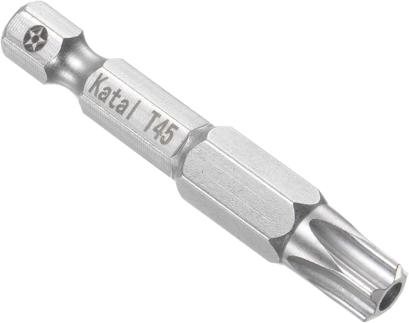 CoCud Magnetic Torx Bits, T45 Head 1/4" Hex Shank 2" Length, S2 Steel 5 ...