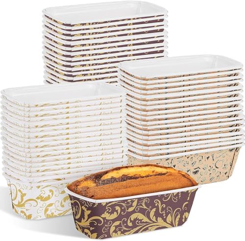 SMARTBUYER 10Pcs Loaf Pan Liners Paper Loaf Pans Disposable Paper ...