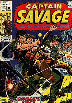 Amazon.com: Captain Savage (1968 series) #14: Marvel: Books